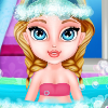 Baby Elsa Scandinave Spa Bath Juego - FlashStorage.games